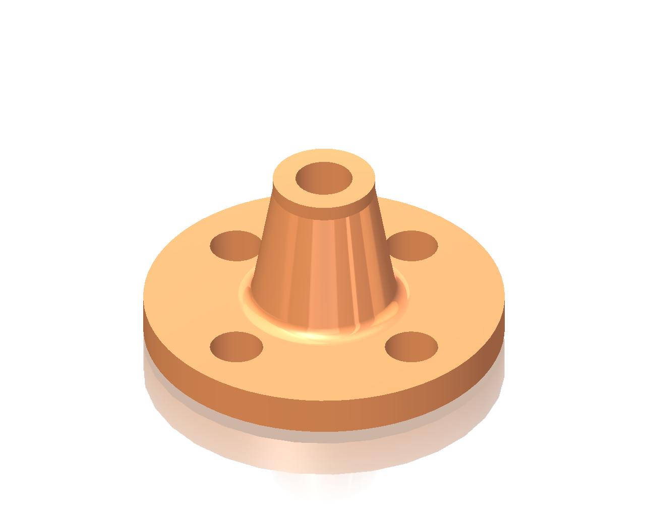 整体铸钢管法兰_凸面 JB/T79.1-19943D模型免费下载-机械行业标准JB模型下载-3DSOURCE零件库!